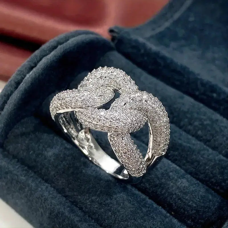 Twisted Rope Ring – Intimate Details Inc